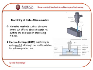 Machining of shape memory alloys (SMAs) | PPTX | Physics | Science