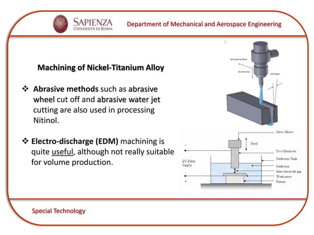 Machining of shape memory alloys (SMAs) | PPTX