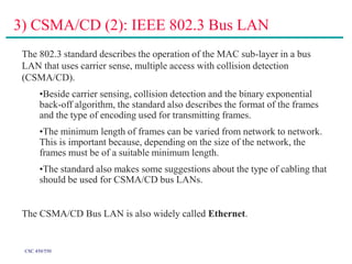 MEDIUM ACCESS CONTROL Sublayer IN CN.ppt