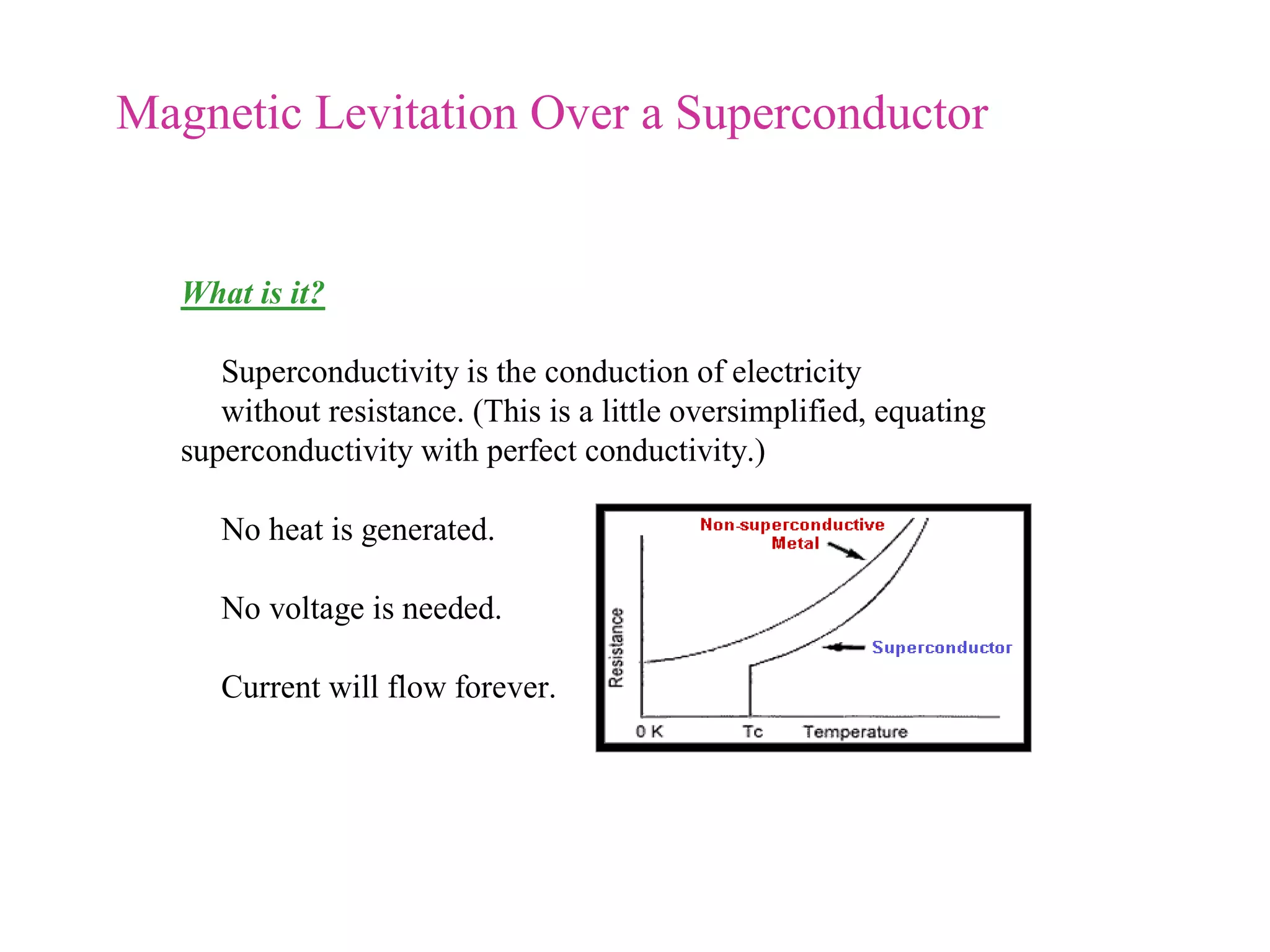 3.magnetic levitation over a superconductor | PPT