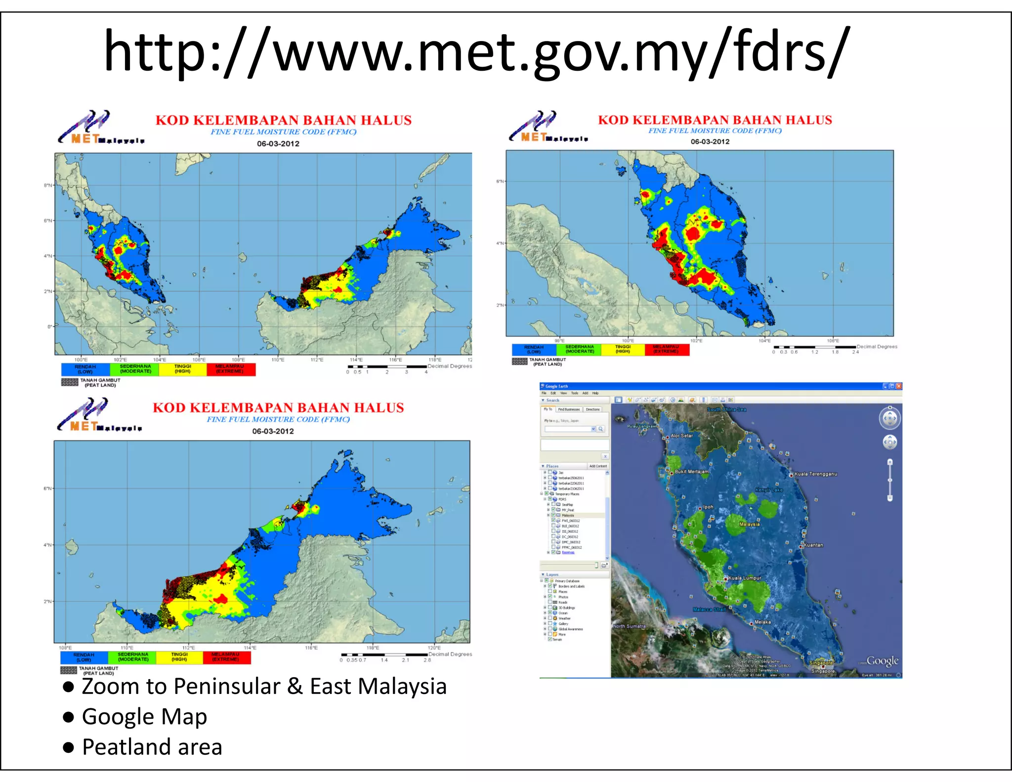 Refinement on Fire Danger Rating System (FDRS) to Reduce Peat Fires in Malaysia | PDF