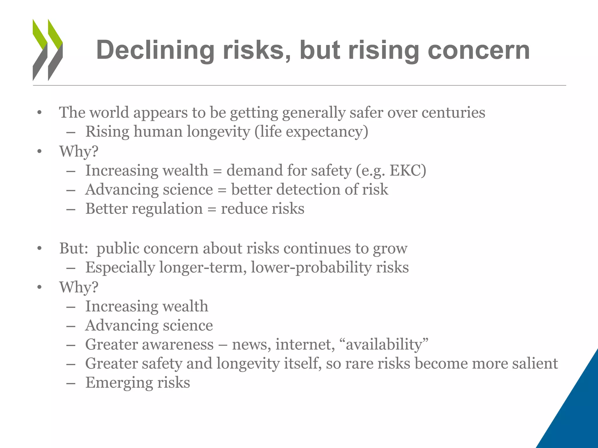 Risk-based Regulation: OECD Best Practice Principles, Nick Malyshev | PDF