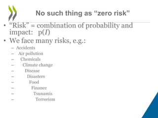 Risk-based Regulation: OECD Best Practice Principles, Nick Malyshev | PDF