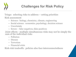 Risk-based Regulation: OECD Best Practice Principles, Nick Malyshev | PDF