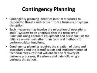 3. management contingency | PPTX