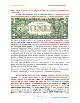 manifiesto de rafael | PDF