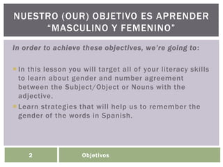 3 masculino-femenino | PPTX