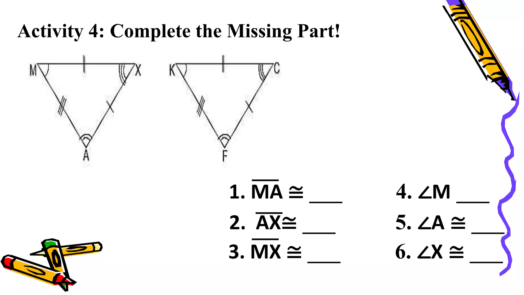 3-MATH 8-Q3-WEEK 2-ILLUSTRATING TRIANGLE CONGRUENCE AND Illustrating ...