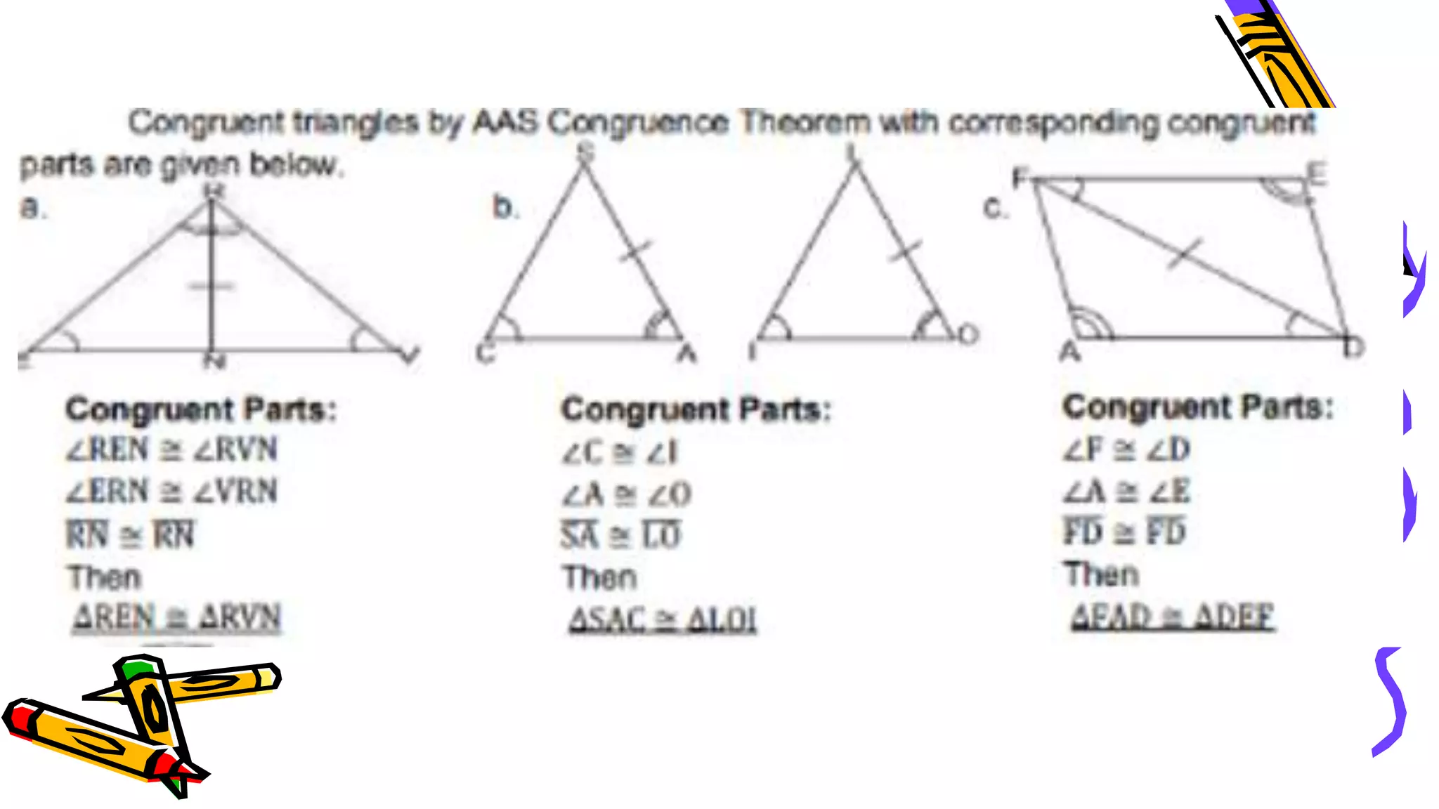 3-MATH 8-Q3-WEEK 2-ILLUSTRATING TRIANGLE CONGRUENCE AND Illustrating ...