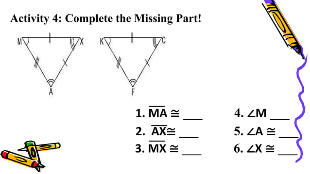 3-MATH 8-Q3-WEEK 2-ILLUSTRATING TRIANGLE CONGRUENCE AND Illustrating ...
