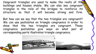 3-MATH 8-Q3-WEEK 2-ILLUSTRATING TRIANGLE CONGRUENCE AND Illustrating ...