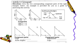 3-MATH 8-Q3-WEEK 2-ILLUSTRATING TRIANGLE CONGRUENCE AND Illustrating ...