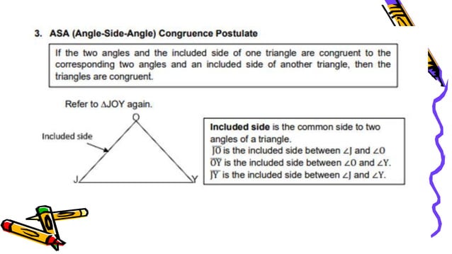 3-MATH 8-Q3-WEEK 2-ILLUSTRATING TRIANGLE CONGRUENCE AND Illustrating ...