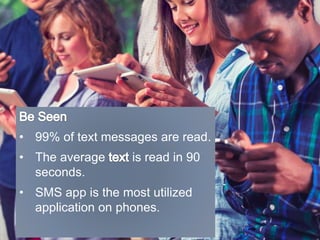 OMG SMS FTW! Building Bigger, Better Text Message Campaigns | PPT