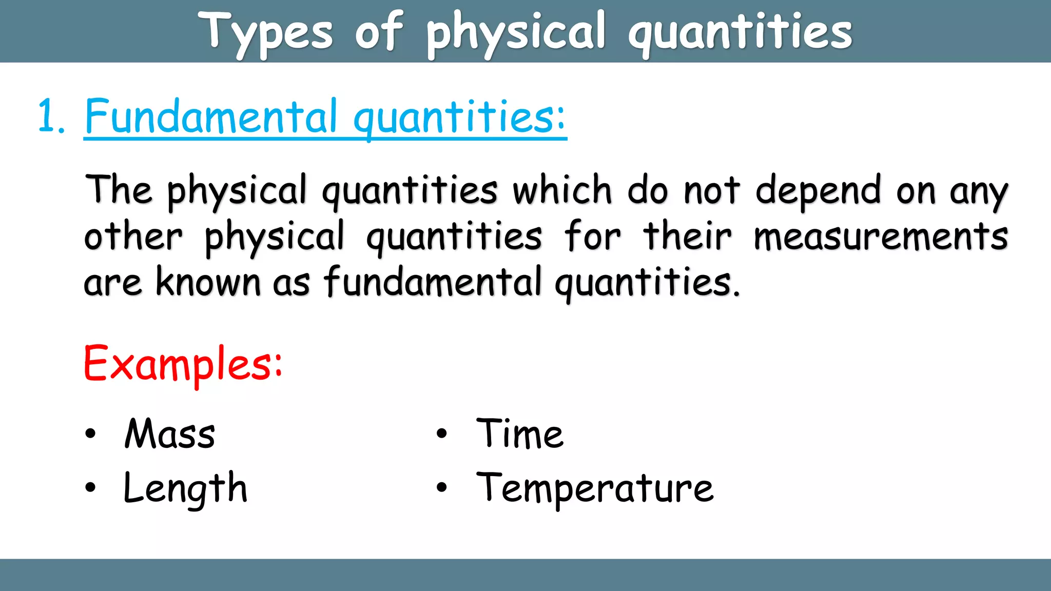 Units and Measurement | PPTX