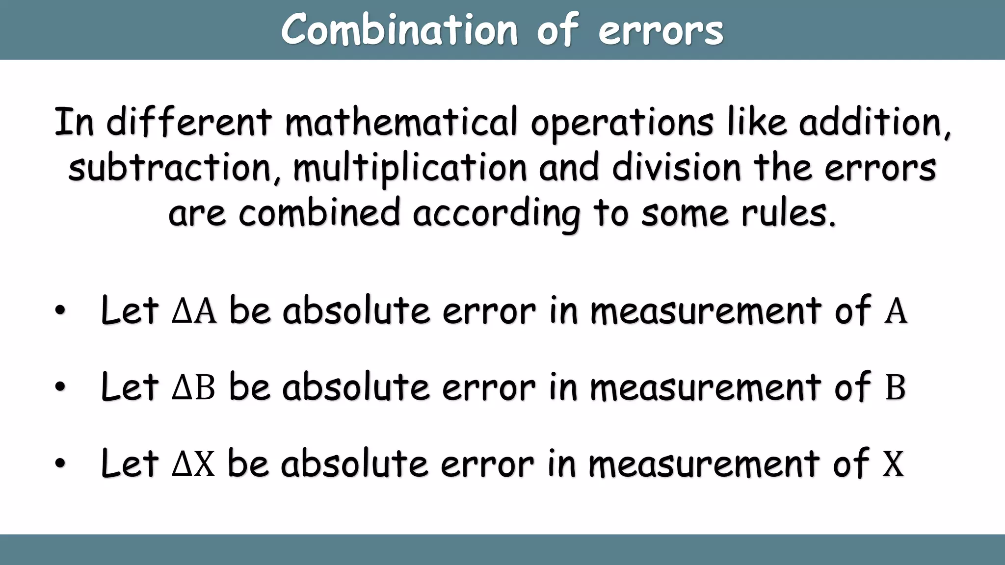 Units and Measurement | PPTX