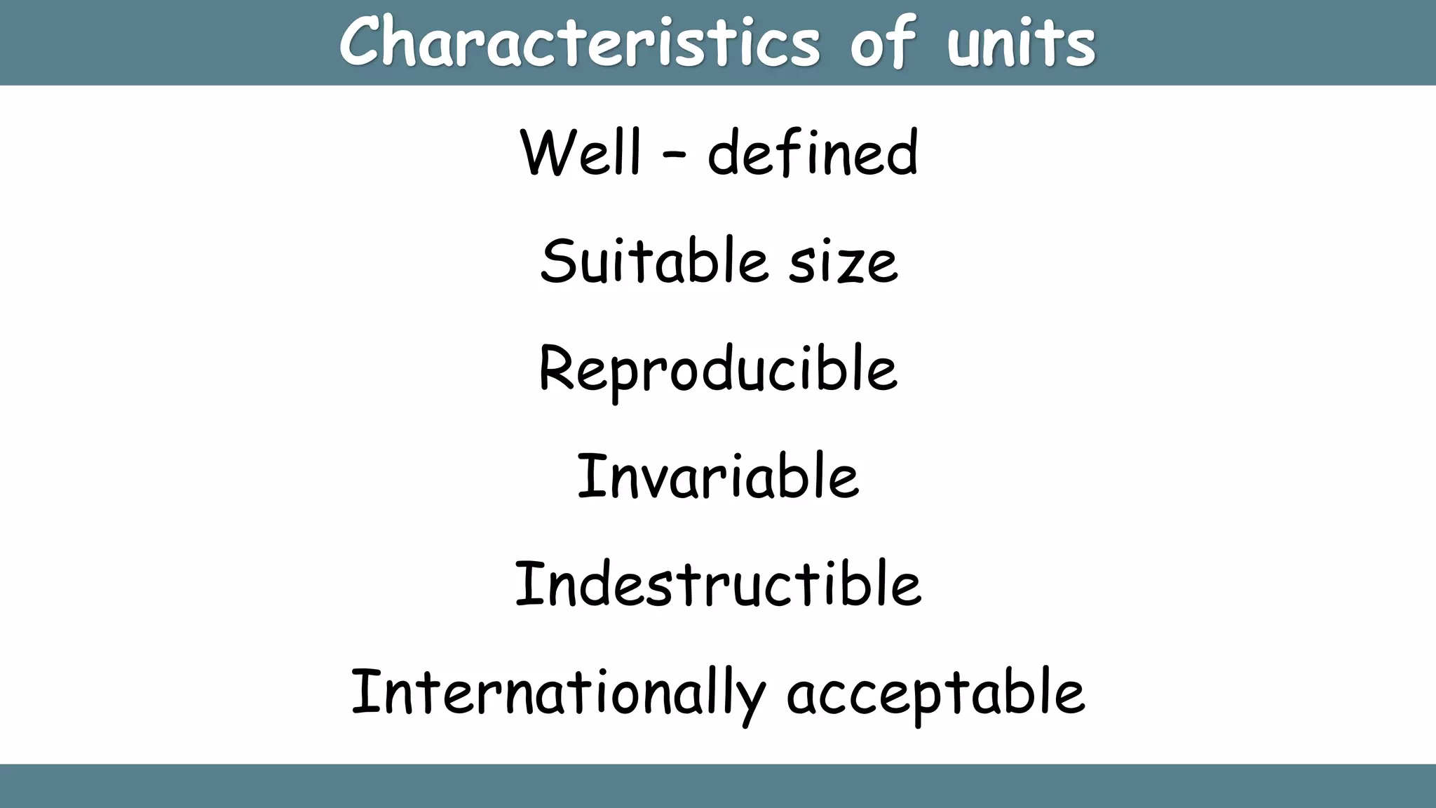 Units and Measurement | PPTX