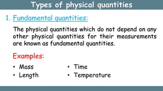 Units and Measurement | PPTX