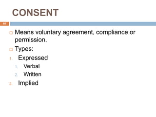 Medical Law and Ethics | PPTX