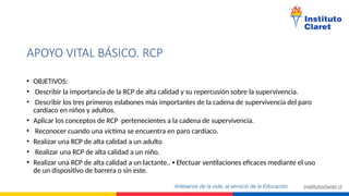3°-rpc reanimacion Medio-Apoyo-complementario-RCP.pptx