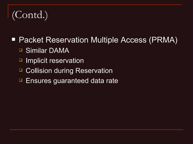 3.Medium Access Control | PPT