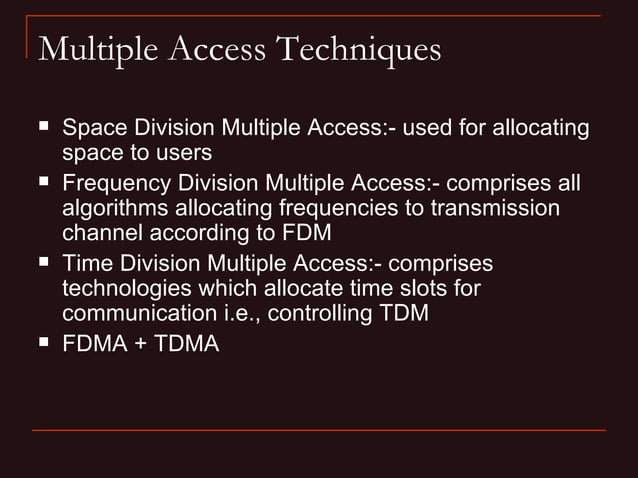 3.Medium Access Control | PPT