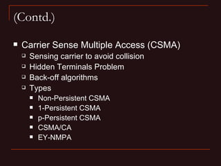3.Medium Access Control | PPT