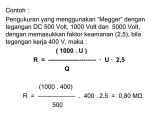 3 megger | PPT