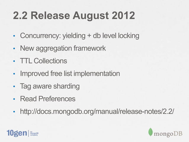 MongoDB Roadmap | PPTX