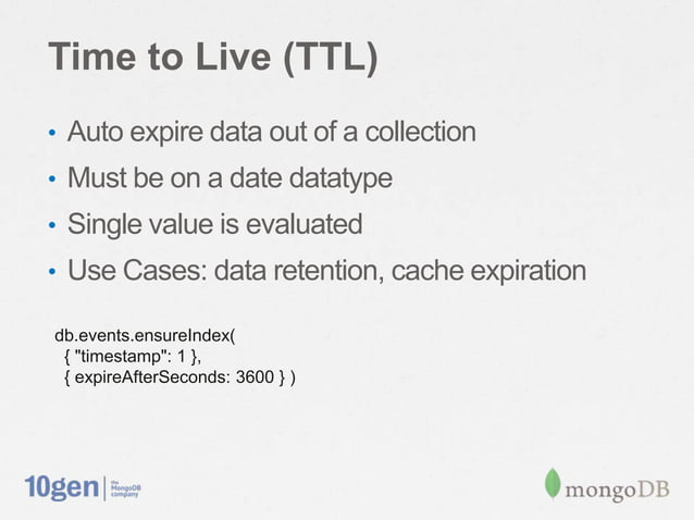 MongoDB Roadmap | PPTX