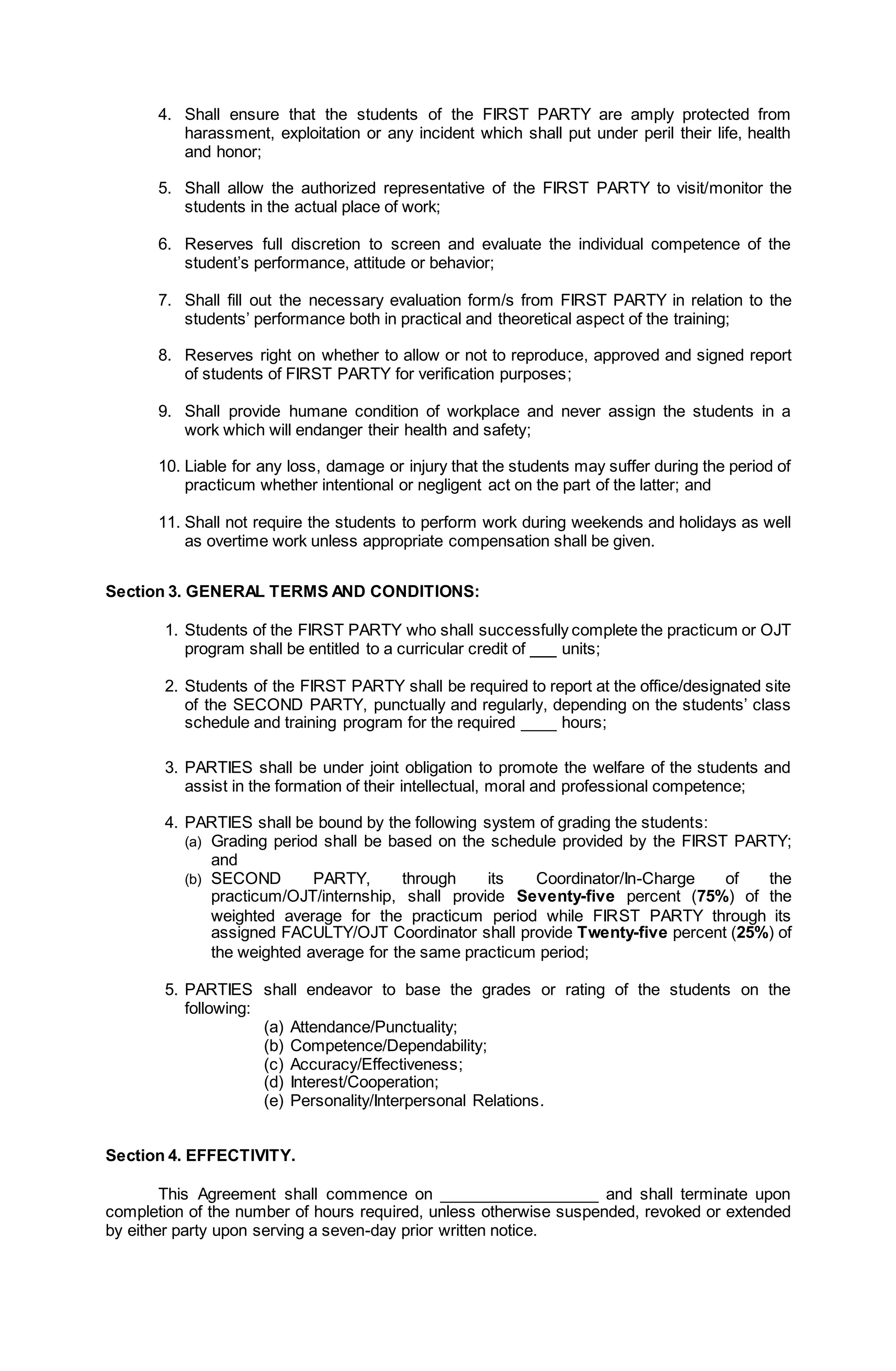 3 memorandum-of-agreement-ojt-template-slsu-company-2018 | DOC