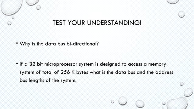 Microprocessor memory interfacing basics | PPT