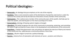 Political Science | PPTX | Politics