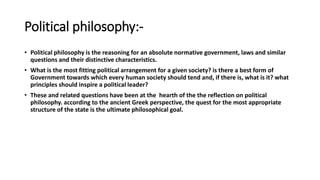 Political Science | PPTX