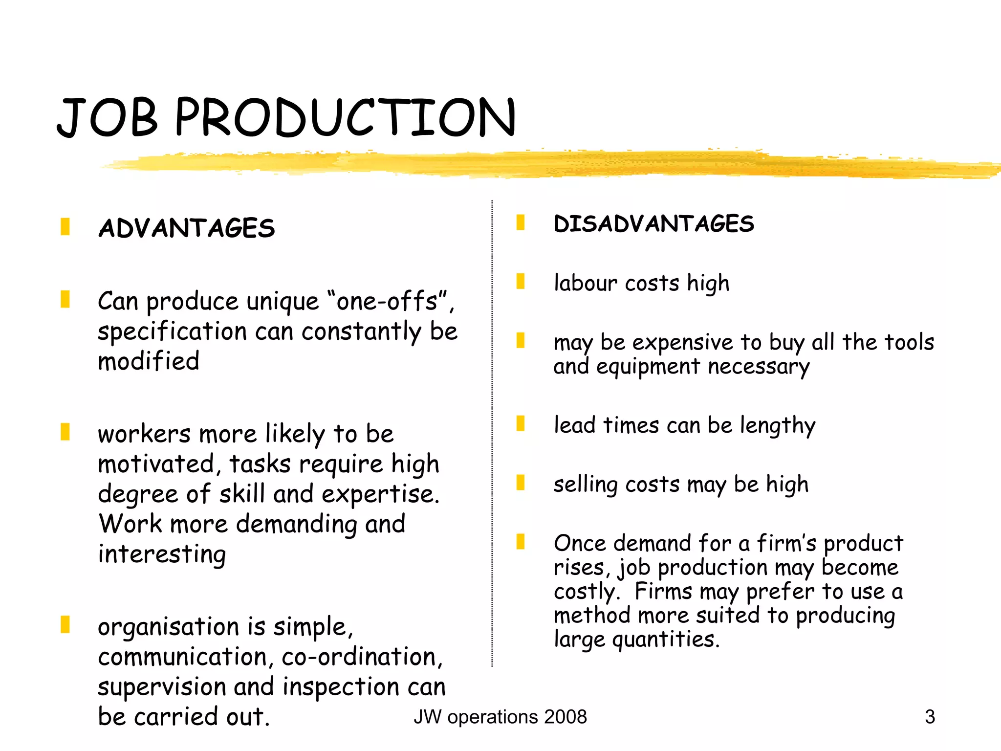 Methods of Production | PPT