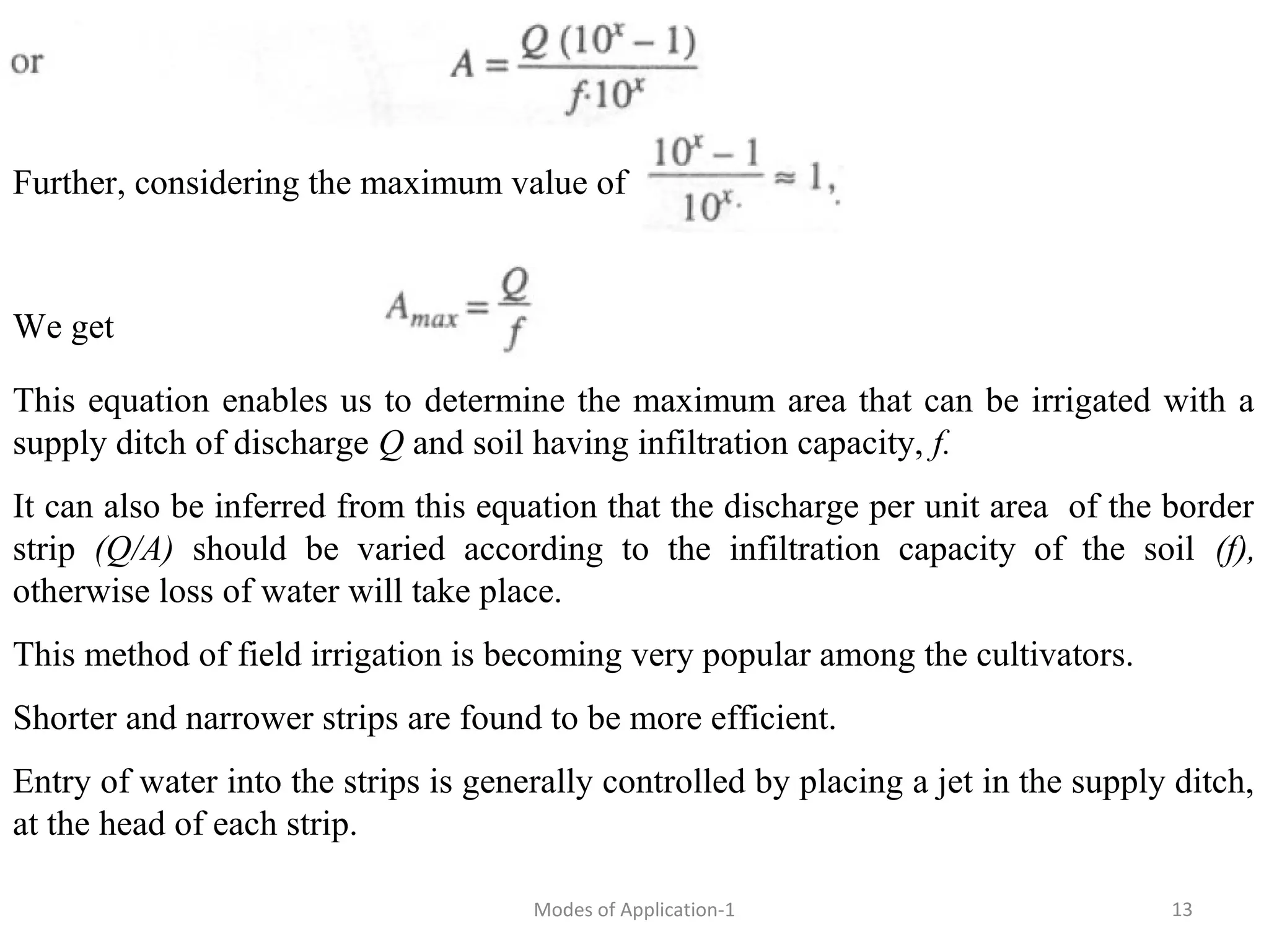 Methods of Irrigation | PPT