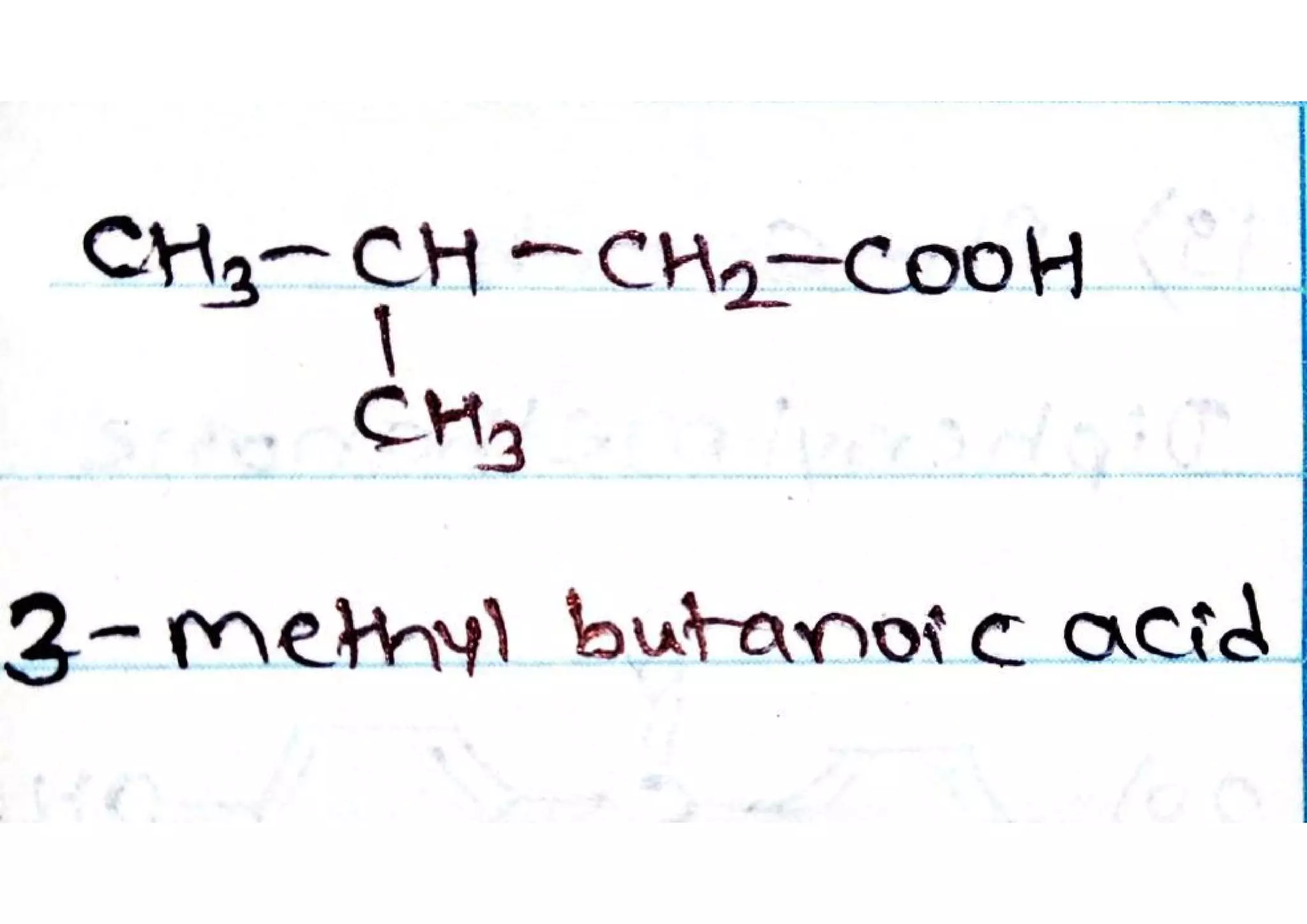3-Methyl butanoic acid | PDF