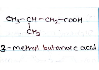 3-Methyl butanoic acid