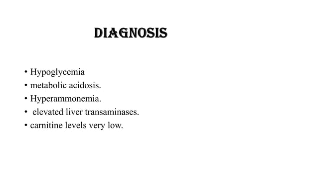 3 methylcrotonyl-co a carboxylase (3-mcc) deficiency | PPT | Free Download
