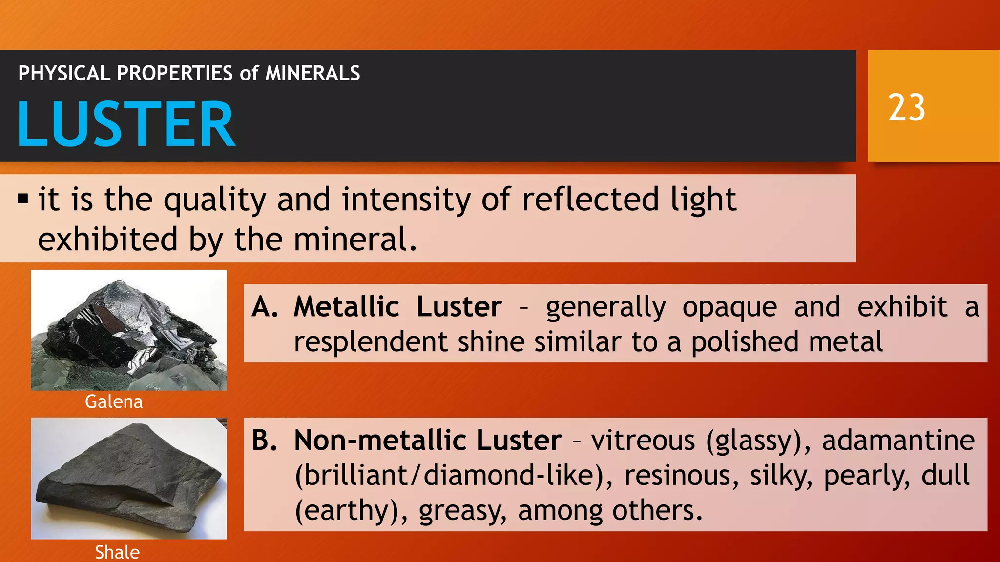 Minerals / Common Rock-forming Minerals and their Physical and Chemical ...