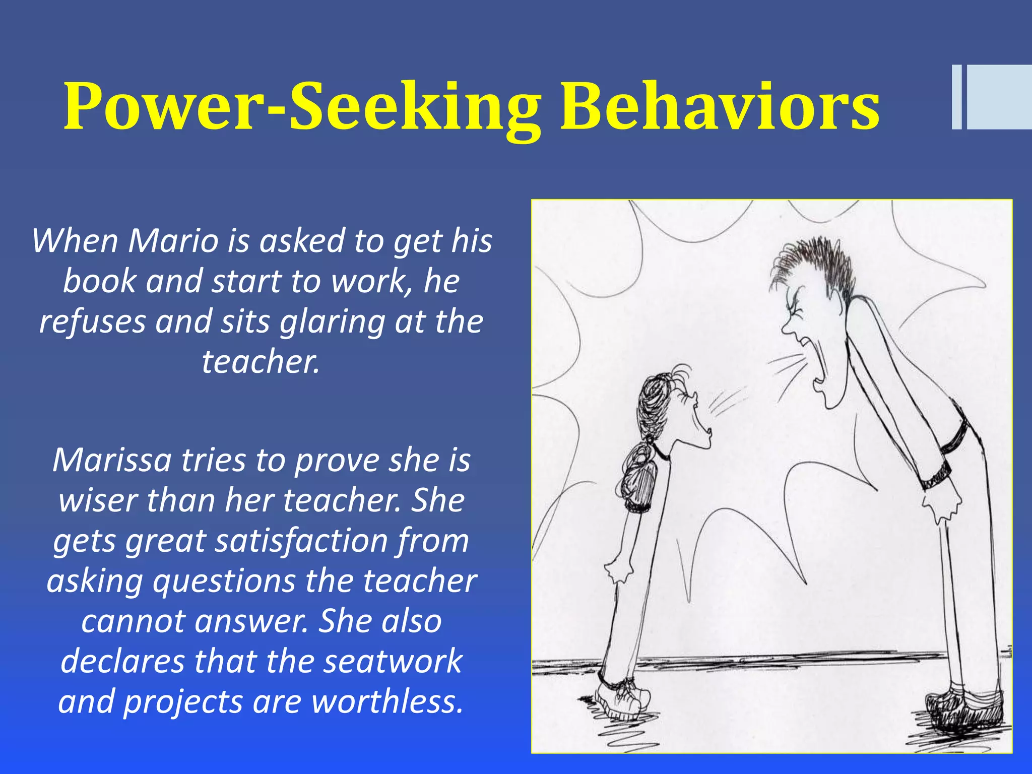 Misbehavior in the Classroom | PPTX