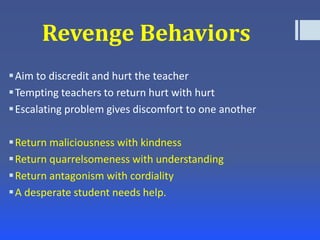 Misbehavior in the Classroom | PPTX