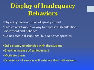 Misbehavior in the Classroom | PPTX