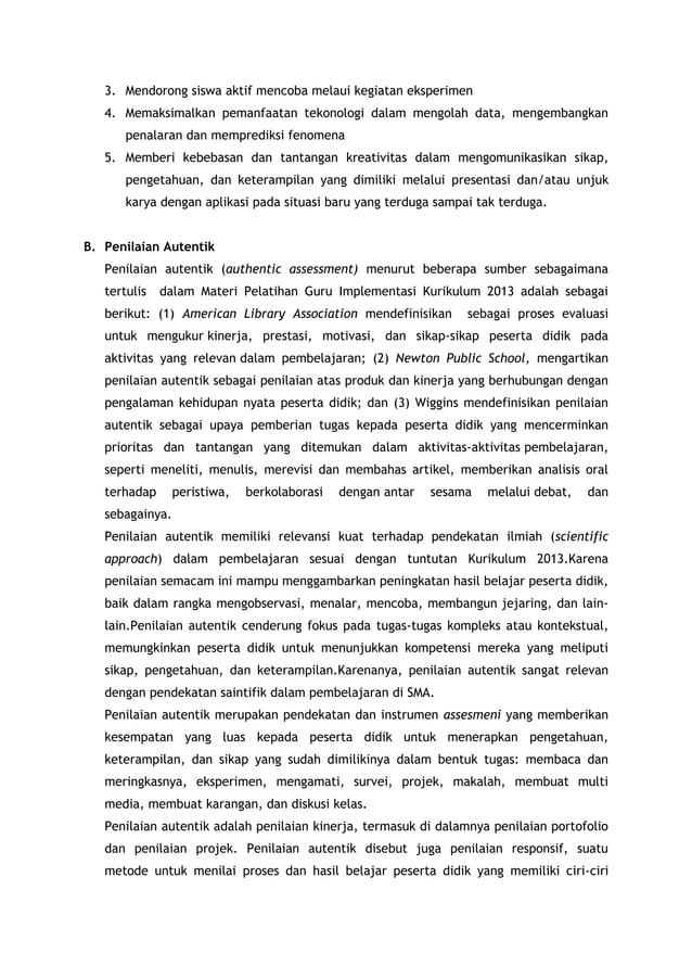 Model Pembelajaran Saintifik Mapel kimia | DOCX