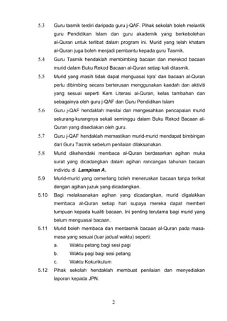 3 model tasmik khatam al-quran-edit | DOC