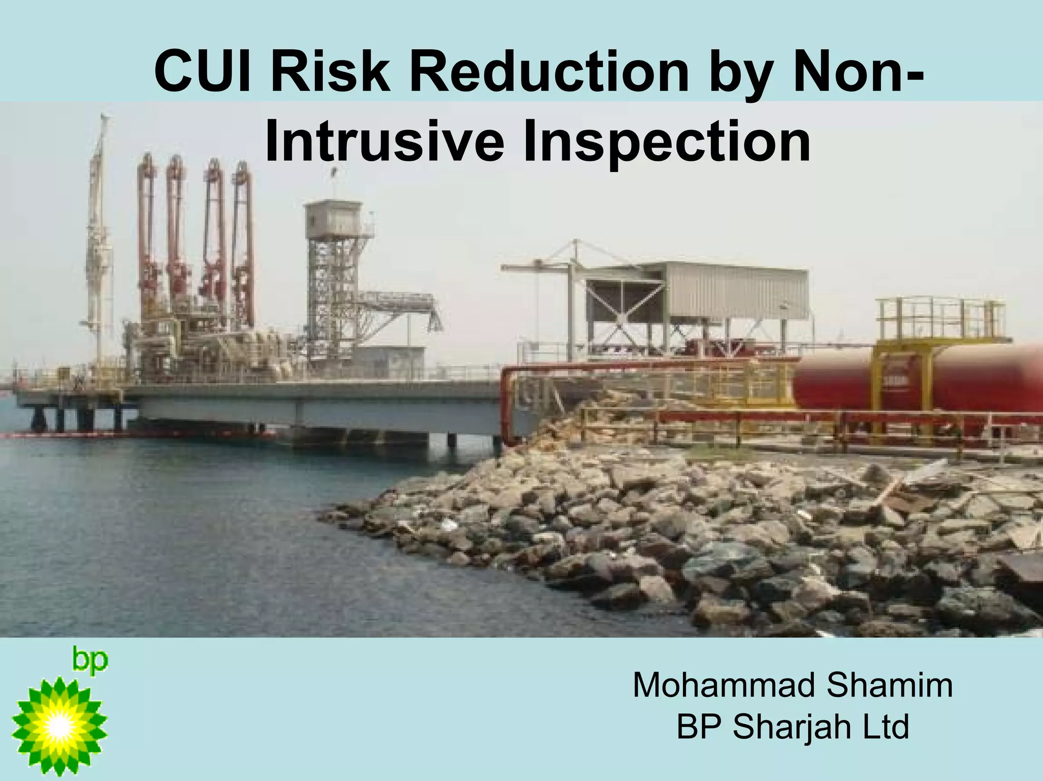 CUI Risk Reduction by Non-Intrusive Inspection by Mohammed Shamim, BP ...
