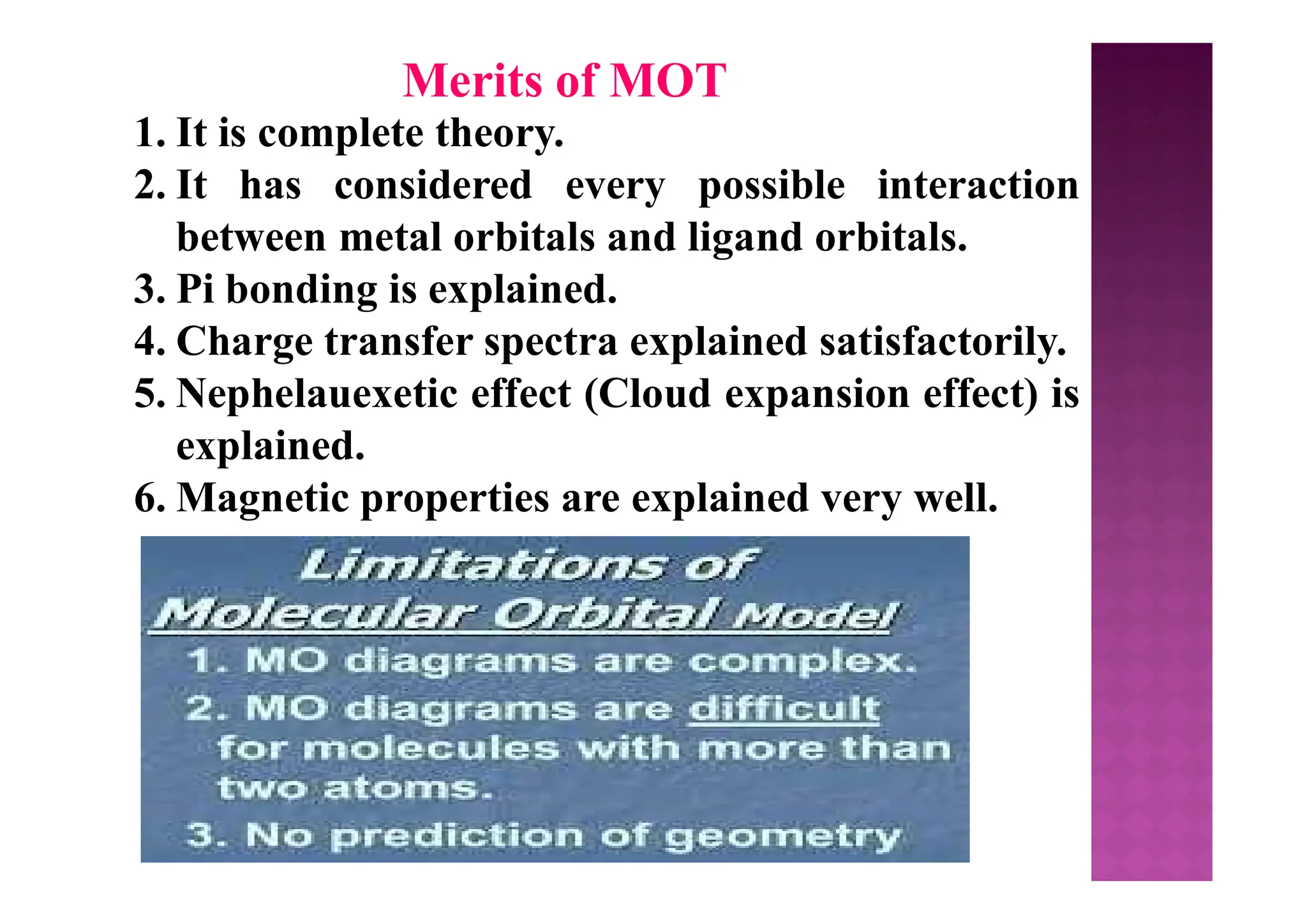 The MOT - Molecular orbital theory. pdff | PDF | Chemistry | Science