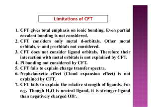 The MOT - Molecular orbital theory. pdff | PDF | Chemistry | Science