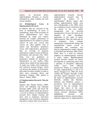 3 narendra-paudel-a-critical-account-of-policy-implementation-theories | PDF
