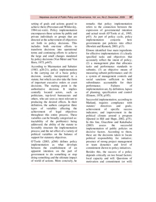 3 narendra-paudel-a-critical-account-of-policy-implementation-theories | PDF